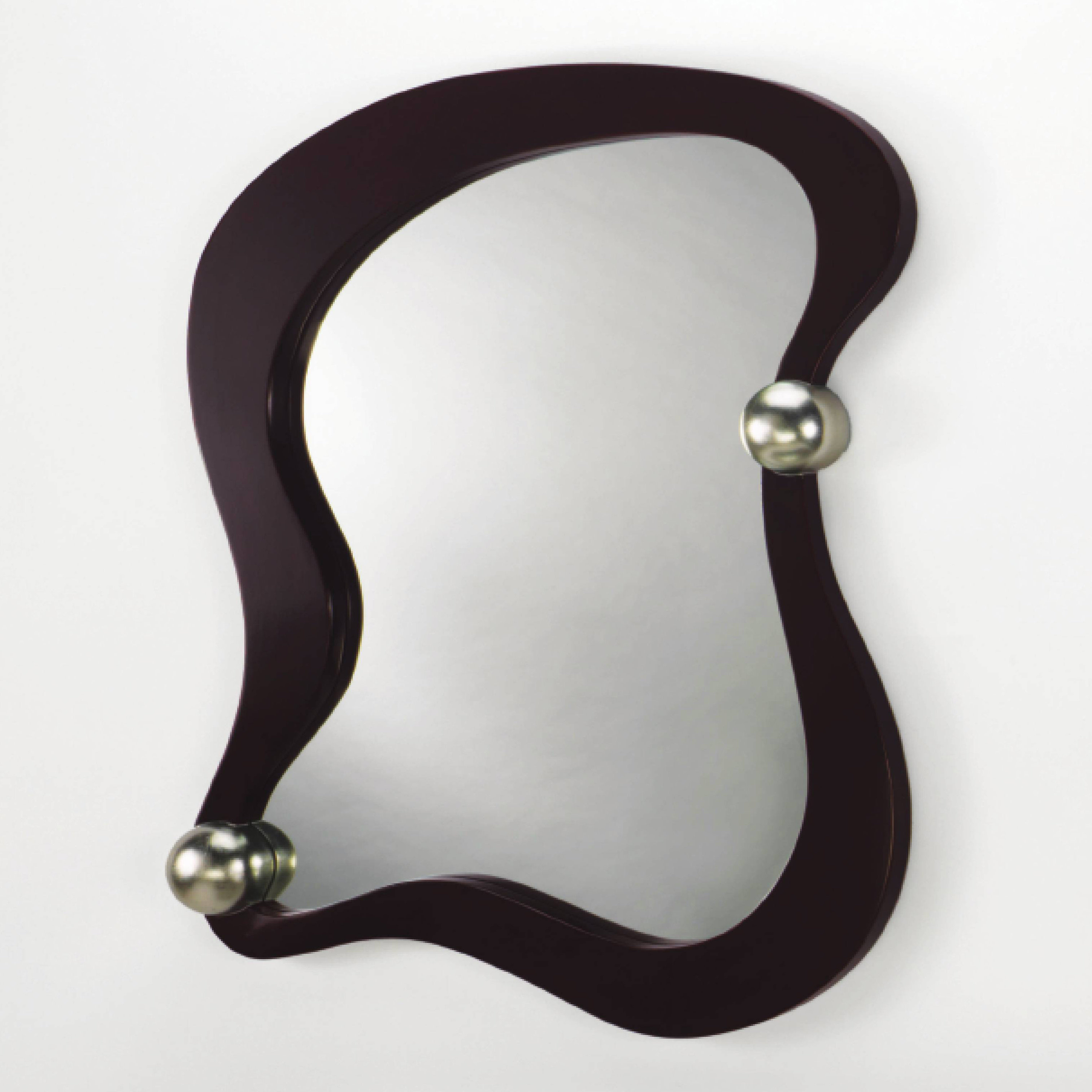 Artmax Asymmetrical Wood Wall Mirror & Reviews | Perigold