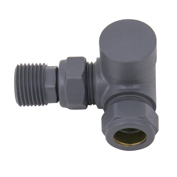 Symple Stuff Angled Corner Radiator Valves Manual 15Mm Heated Towel ...