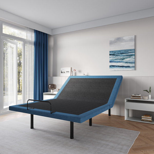 Alwyn Home Millia Adjustable Bed with Wireless Remote & Reviews | Wayfair
