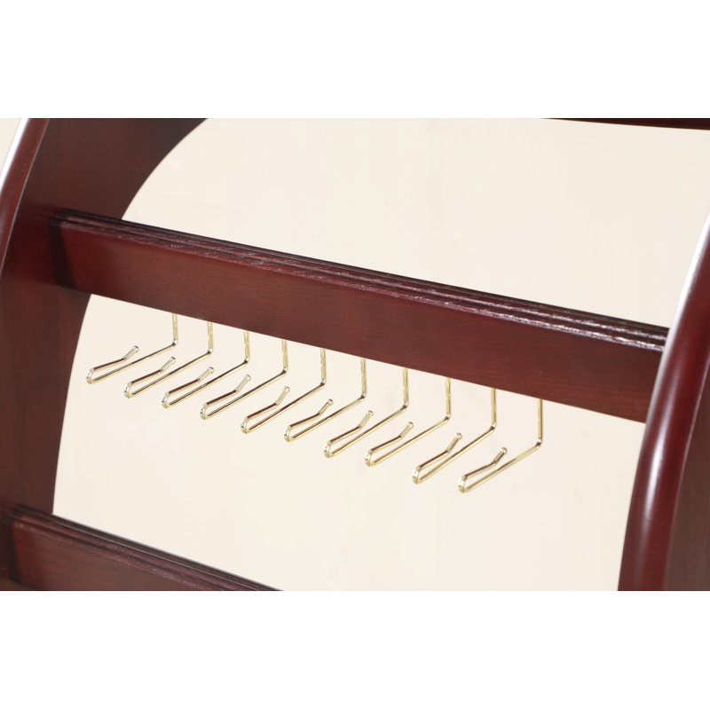 Alcott Hill® Messer Wood Freestanding Valet Stand & Reviews | Wayfair