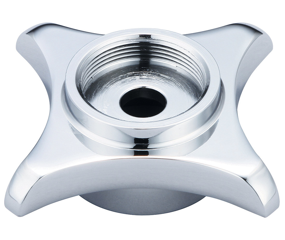 Central Brass Self-Closing 4-Arm Handle | Wayfair