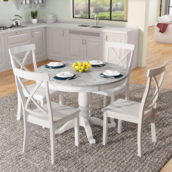 One Allium Way® Anzell 4 - Person Dining Set | Wayfair