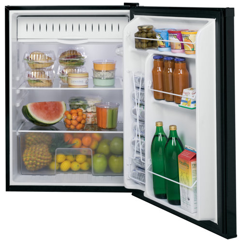 GE Appliances 5.6 Cubic Feet cu. ft. Convertible Mini Fridge with ...