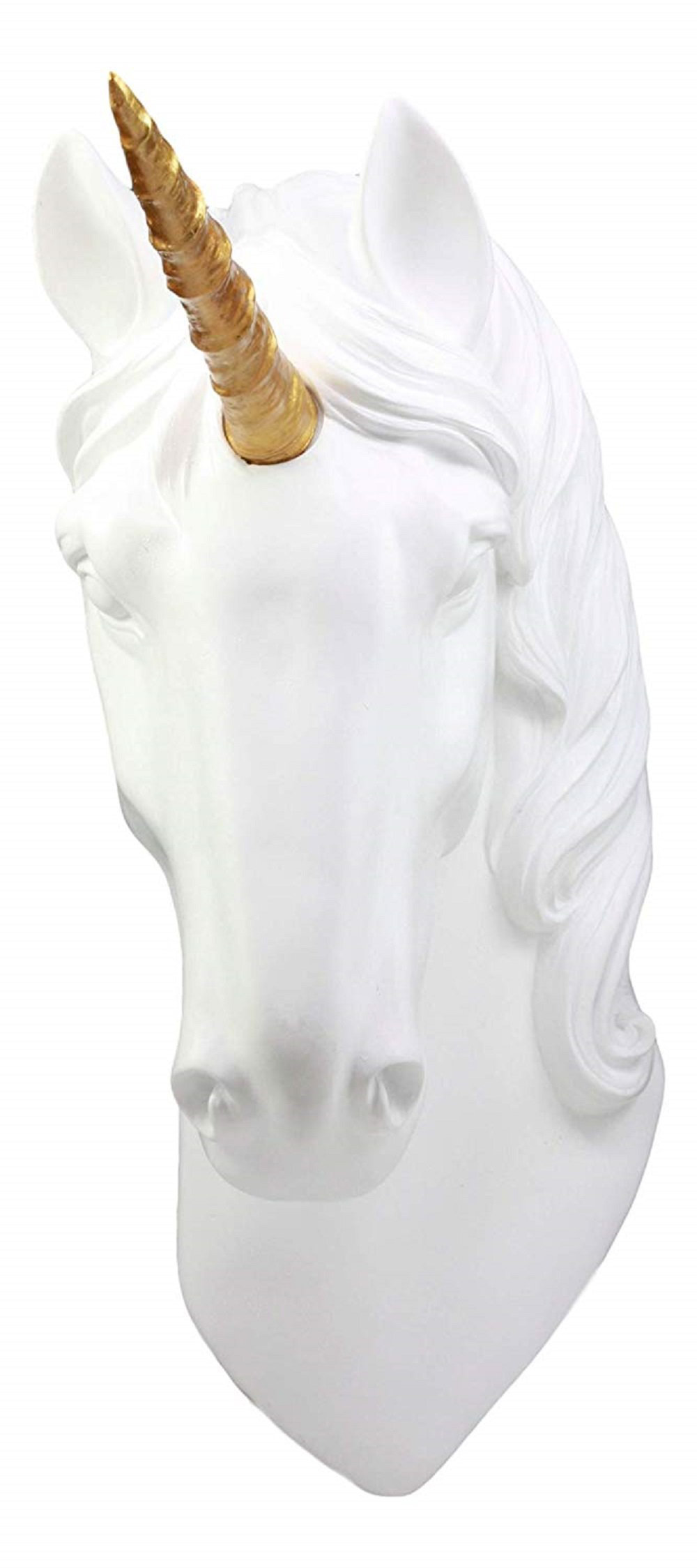Latitude Run® Enchanted Horned Unicorn 3D Ancient Rampart Fabled Steed ...