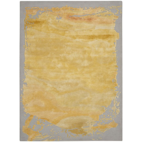 Prismatic Nourison Prismatic Area Rug Grey/Gold | Wayfair