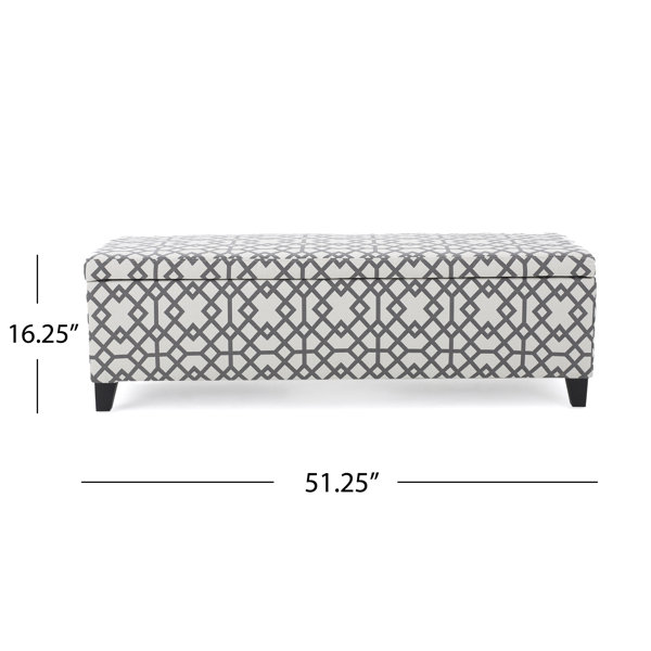 Wrought Studio Schmit Storage Bench & Reviews | Wayfair