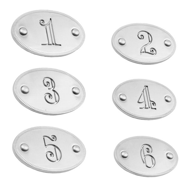 Sumner Street Home Hardware Drawer Number Plates & Reviews | Wayfair