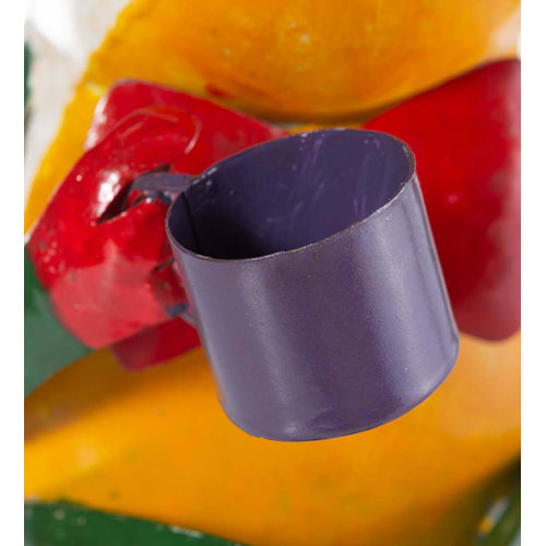 Plow & Hearth Frog with Coffee Cup Garden Statue & Reviews | Wayfair