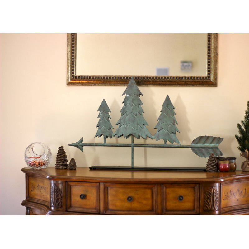 Good Directions Pine Trees Weathervane & Reviews | Wayfair