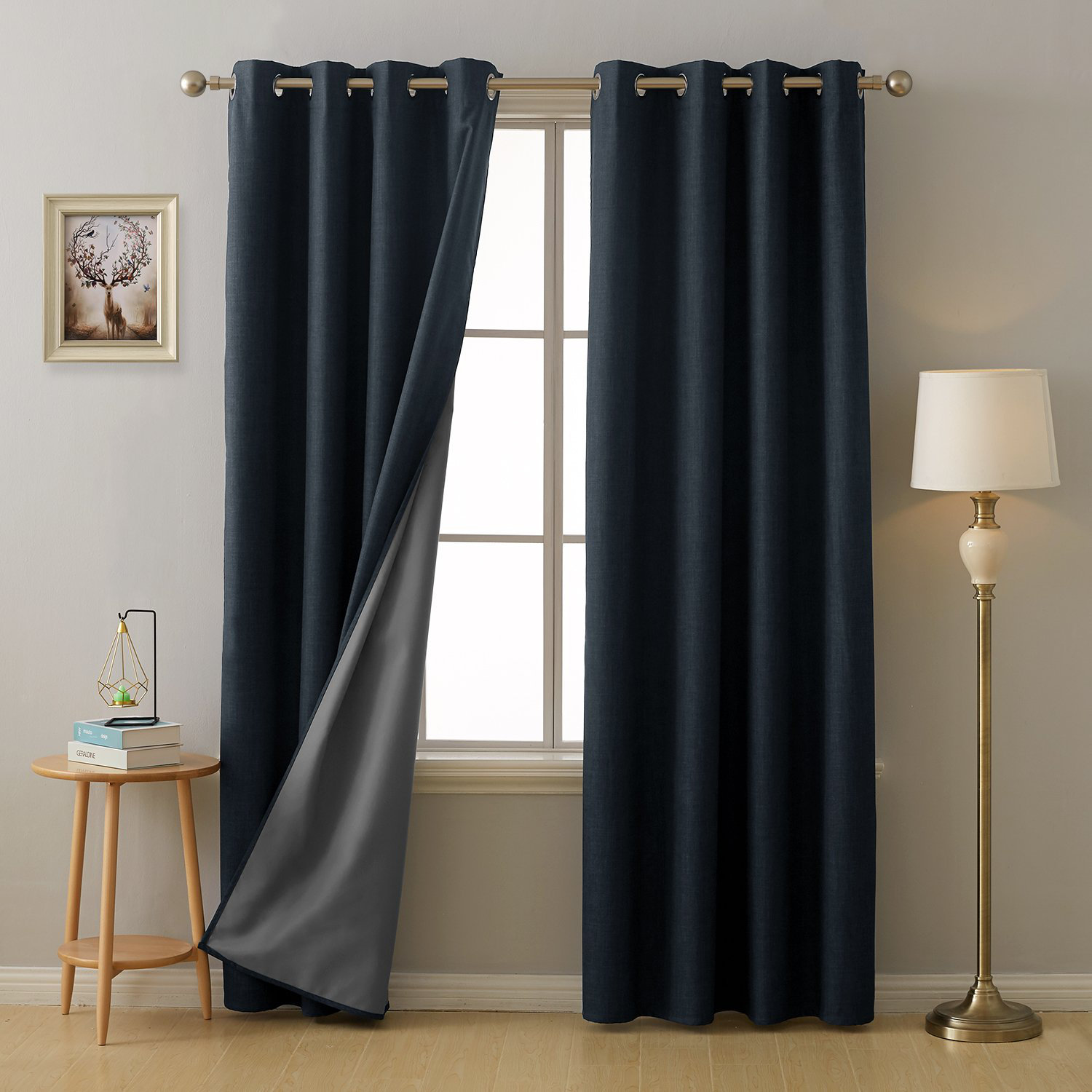 Eider And Ivory™ Penwortham Polyester Blackout Curtain Pair And Reviews