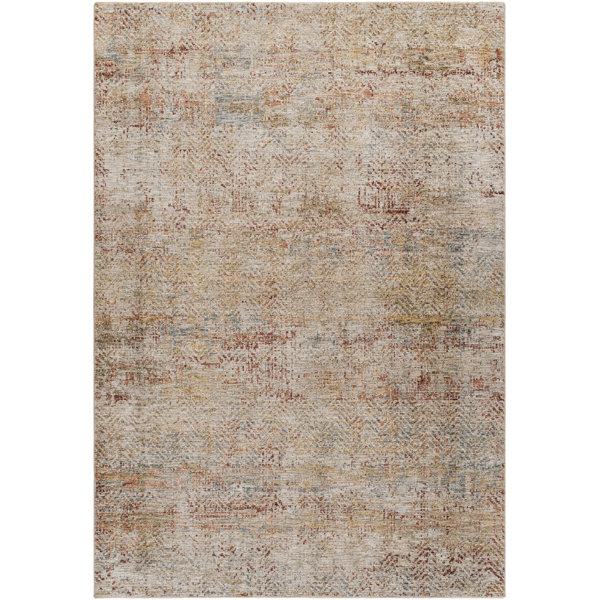17 Stories Performance Rust Rug | Wayfair