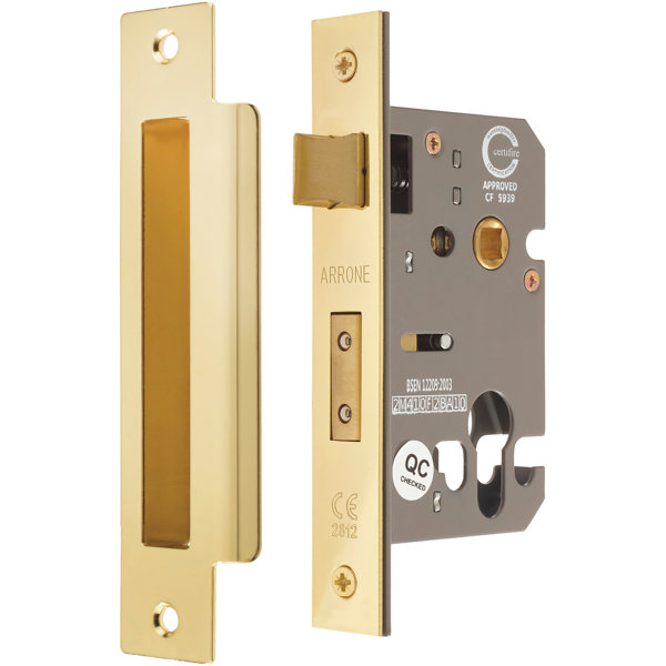 HOPPE UK Style Euro Profile Cylinder Mortice Sashlock Case | Wayfair.co.uk
