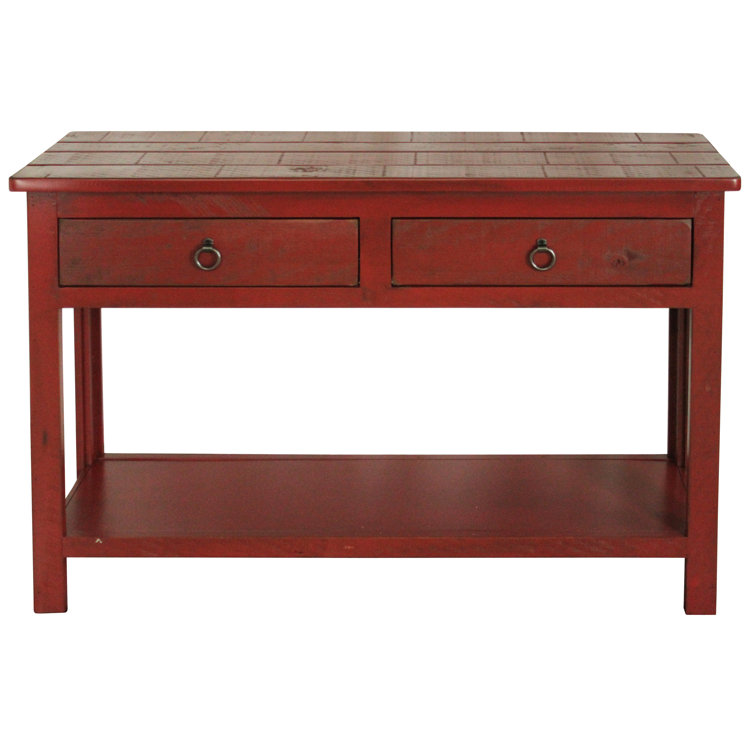 Longshore Tides Mari 48'' Solid Wood Console Table | Wayfair