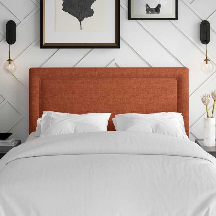 Mercury Row® Rowberrow Upholstered Headboard & Reviews | Wayfair