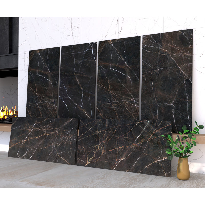 Mirrella 24" x 47" Porcelain Wall & Floor Tile | Wayfair