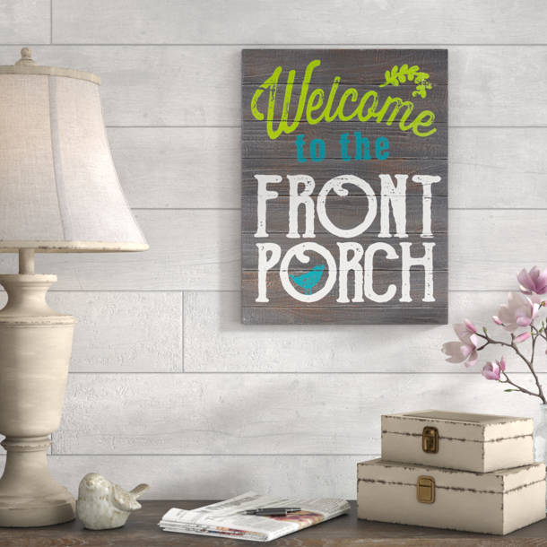 Gracie Oaks Coaldale Paw Print Welcome Sign & Reviews | Wayfair