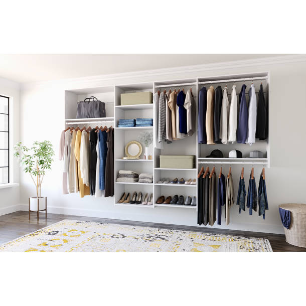 Dotted Line™ Grid Convertible Closet System | Wayfair