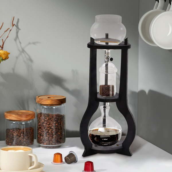 JOYDING Iced Coffee Cold Brew Drip Tower 6-8 cup Coffee Maker | Wayfair