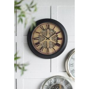 17 Stories Metal Wall Clock & Reviews | Wayfair