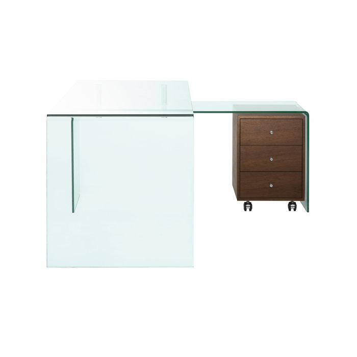 Orren Ellis Rio 67'' Desk & Reviews | Wayfair