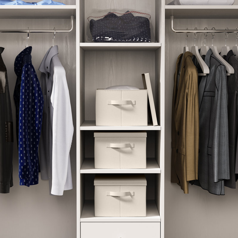 Rebrilliant Foldable Collapsible Fabric Box & Reviews | Wayfair