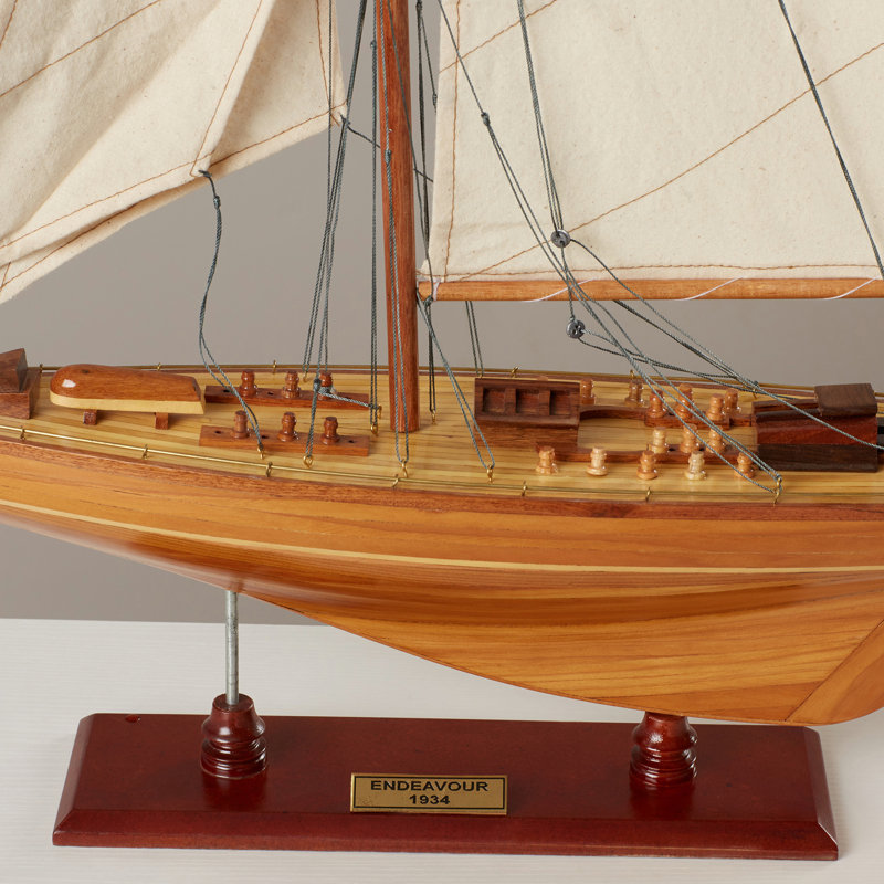Breakwater Bay Small Endeavour Model Boat & Reviews | Wayfair