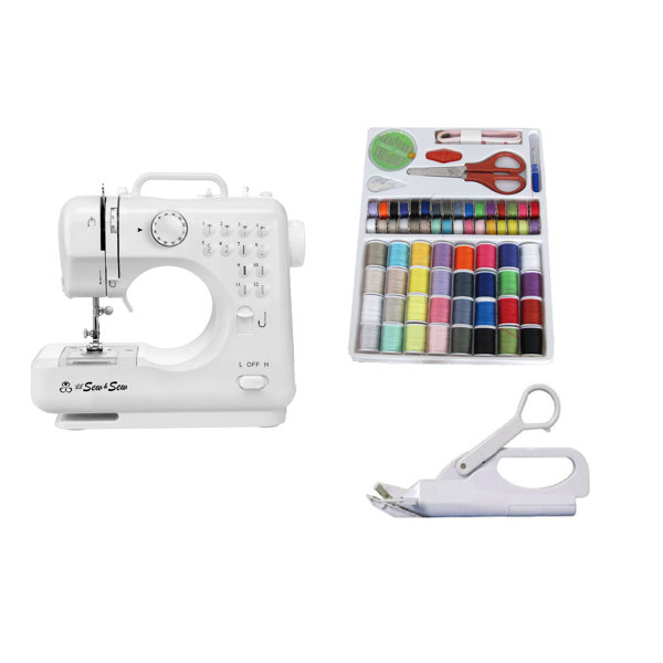 Michley Electronics Desktop Electronic Sewing Machine And 100 Piece ...