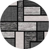 Ivy Bronx Mccampbell Performance Purple/Gray/White Rug & Reviews | Wayfair