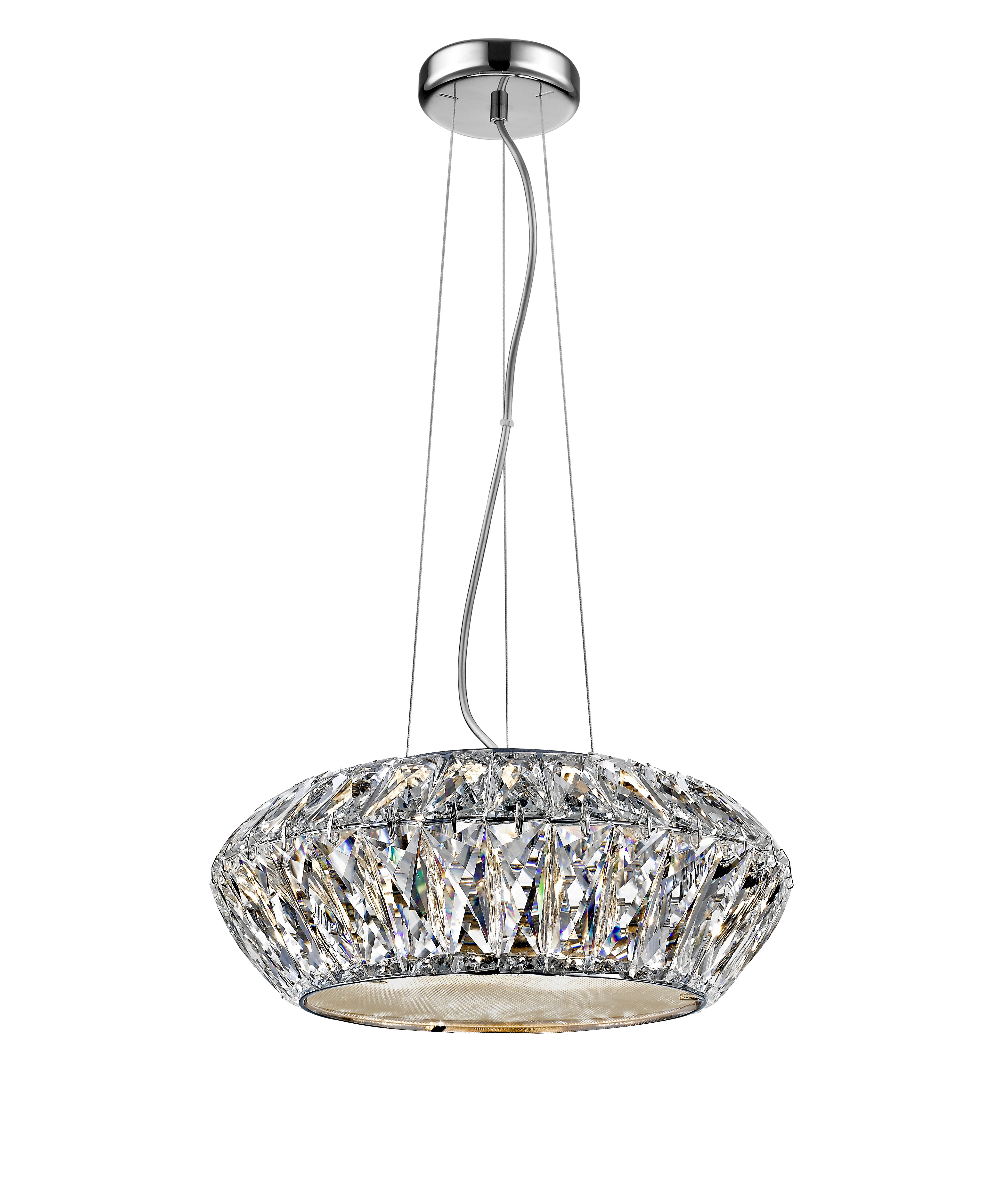 Mercer41 4-Light LED Crystal Pendant | Wayfair.co.uk