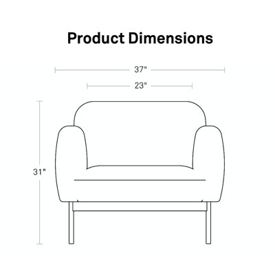 Blu Dot Puff Puff Lounge Chair & Reviews | Wayfair