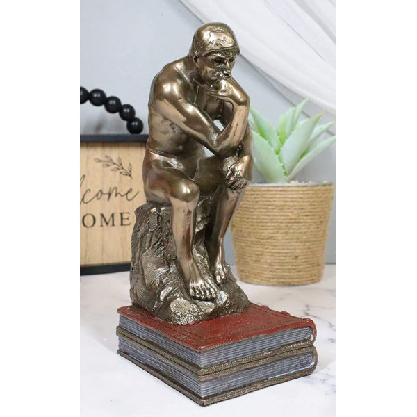 Red Barrel Studio® Auguste Rodin Le Penseur the Thinker Nude Man ...
