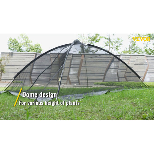VEVOR Pond Cover Dome, Garden Pond Net, 1/2 Inch Mesh Dome Pond Net ...