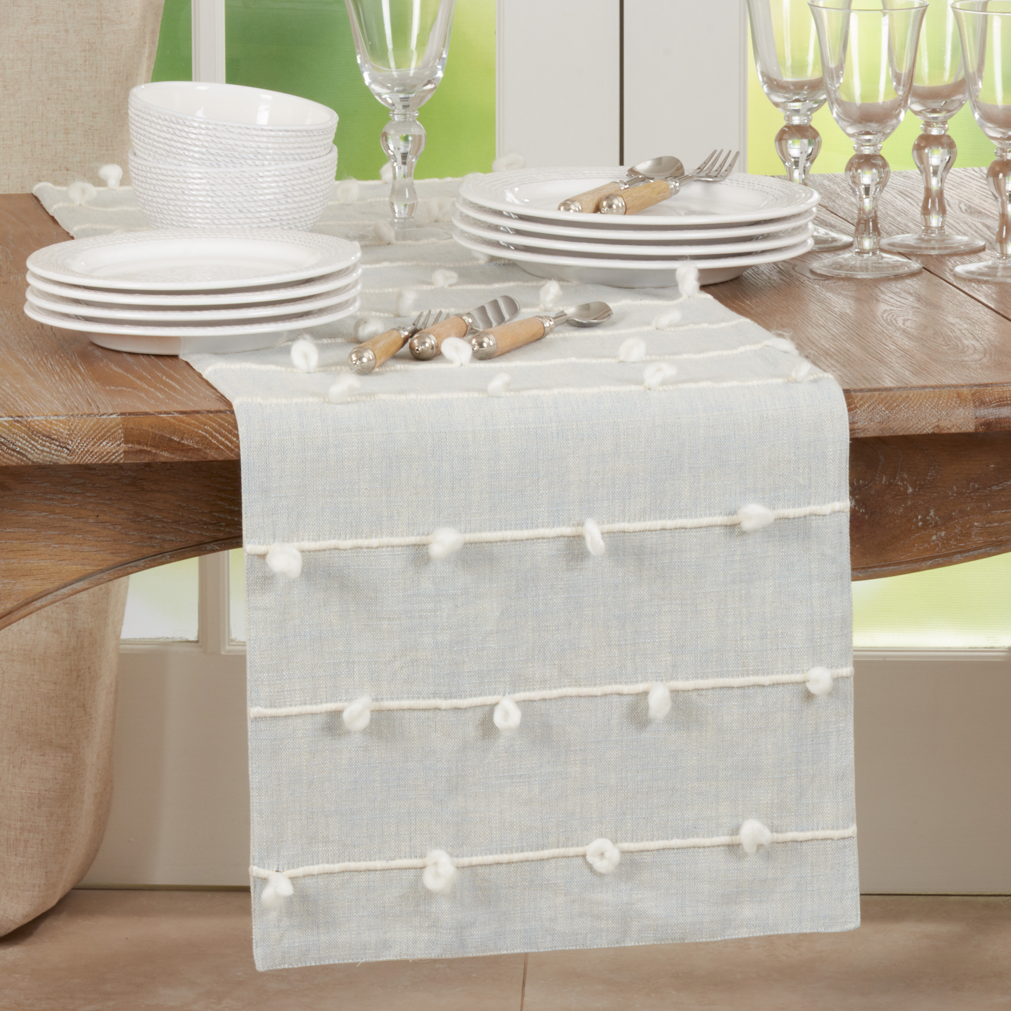Dakota Fields Rhiannon Rectangle Cotton Table Runner | Wayfair