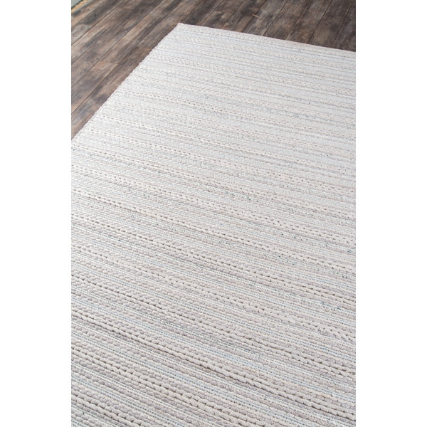 Joss & Main Kells Handmade Flatweave Light Gray/Cream/Light Blue Rug ...