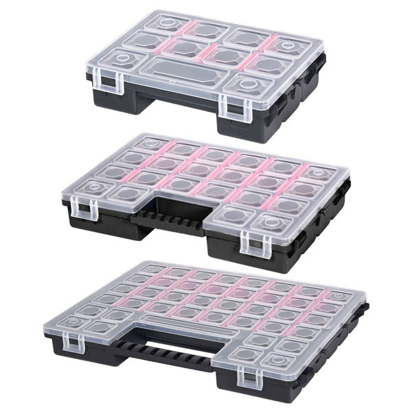 Rebrilliant Patrol Tandem Plastic 3 Piece Organiser Boxes Set | Wayfair ...