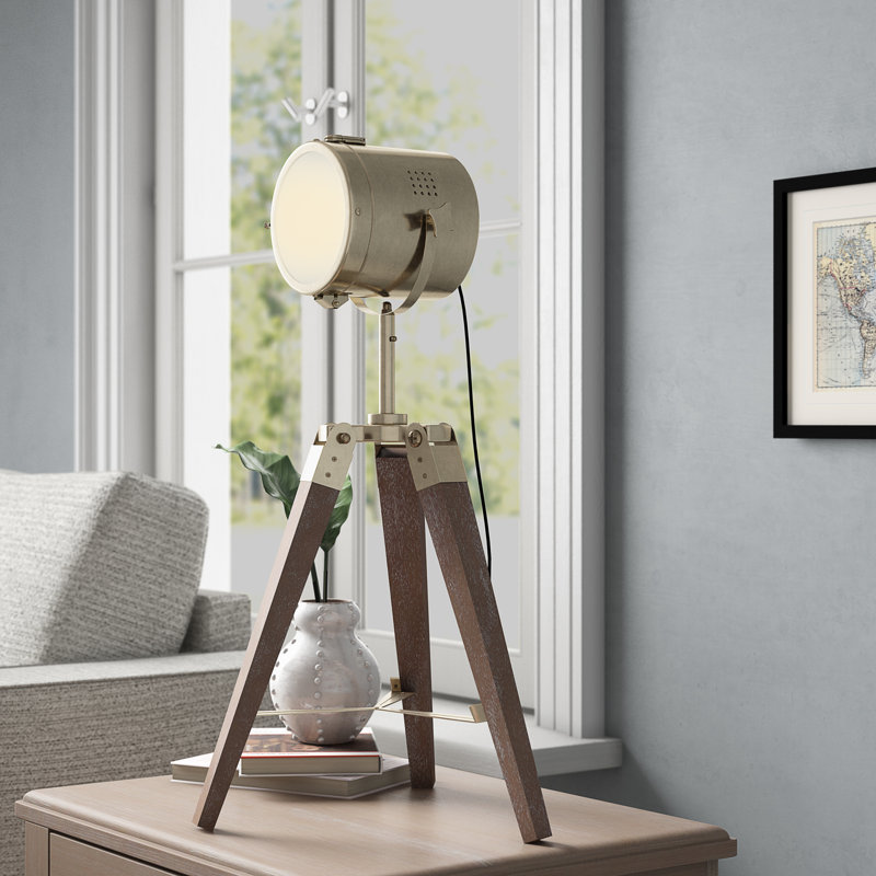 Breakwater Bay Interlachen 65cm Tripod Table Lamp & Reviews | Wayfair.co.uk