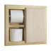Timber Tree Cabinets Hansford Recessed Toilet Paper Holder & Reviews ...