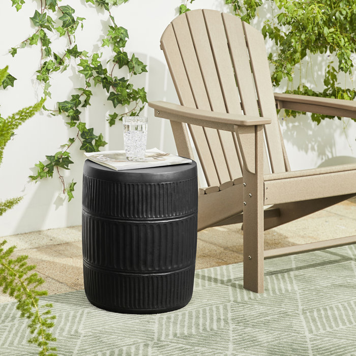 Joss & Main Oakley 18.5'' Tall Concrete Garden Stool & Reviews | Wayfair