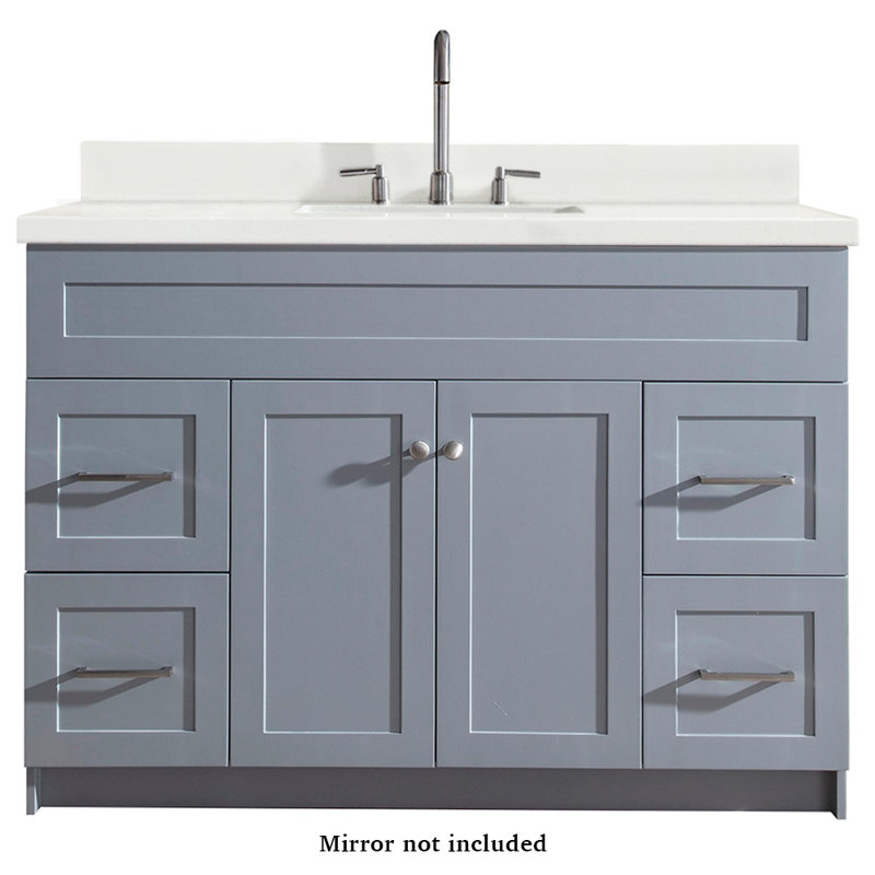 Winston Porter Westman 49'' Free-standing Single Bathroom Vanity with ...