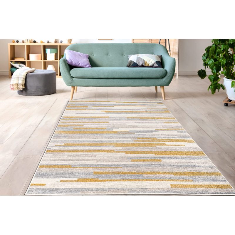 Ebern Designs Geometric Modern Contemporary Area Rug for Livingroom in ...