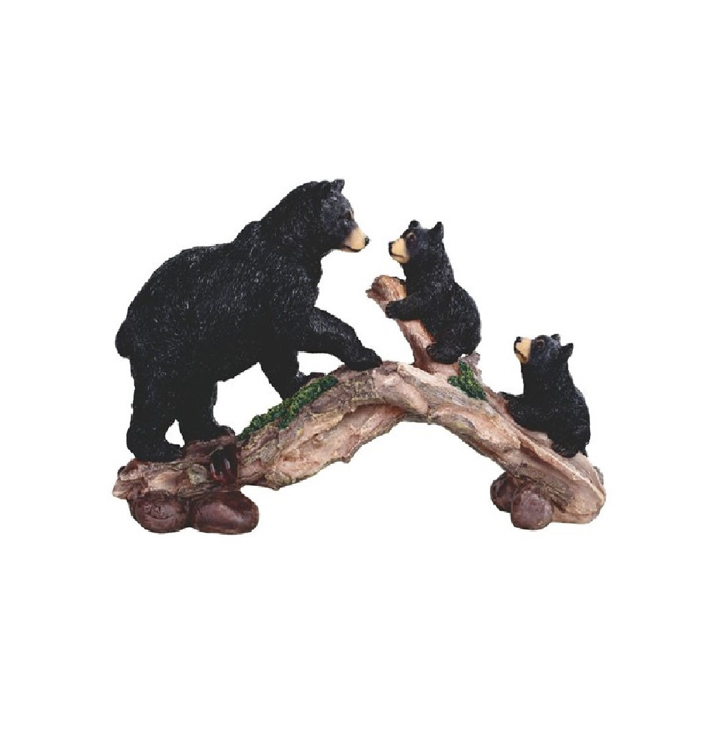 Millwood Pines Ava Bear with Cubs Climbing on Tree Bear Family Figurine ...