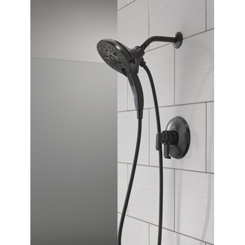 Delta Tetra 17 Series Dual-Function Shower Faucet Trim, In2ition Shower ...