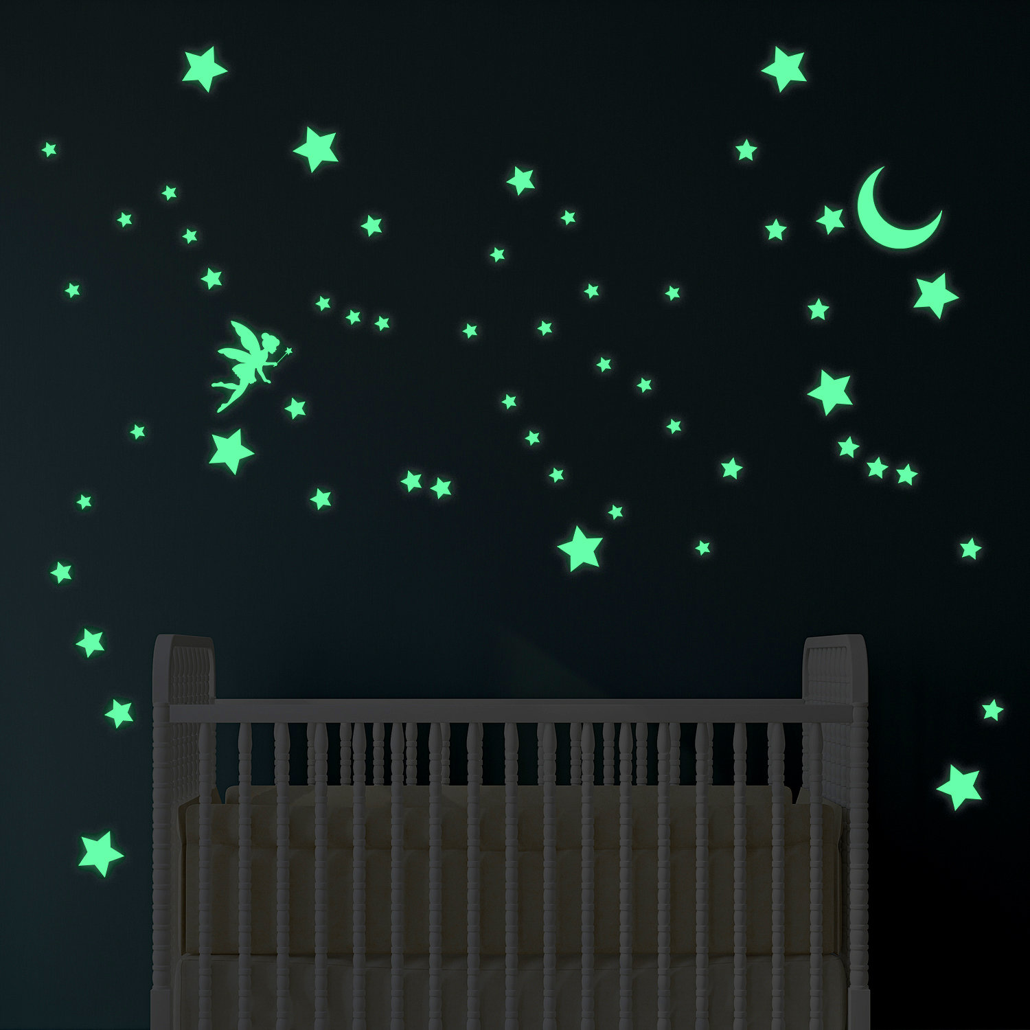 Ebern Designs Glow in Dark Magic Night Wall Decal & Reviews | Wayfair