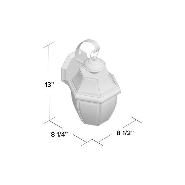 Lark Manor Alexavier Solid Brass Wall Light & Reviews | Wayfair