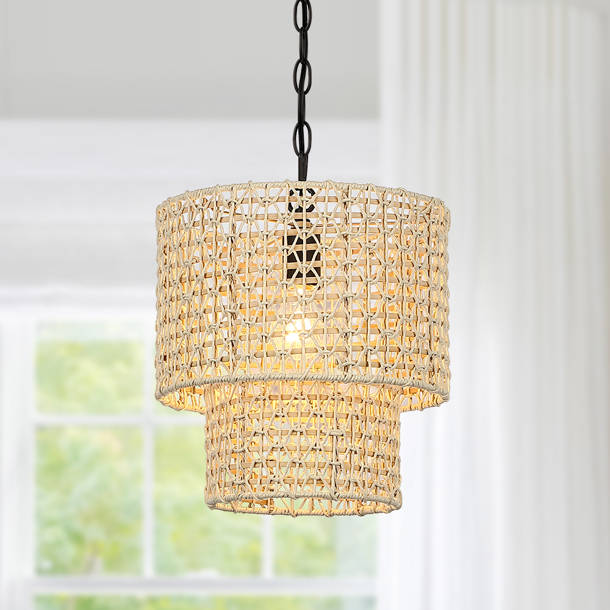 Bay Isle Home Stutz 4 - Light Rattan Dimmable Chandelier & Reviews ...
