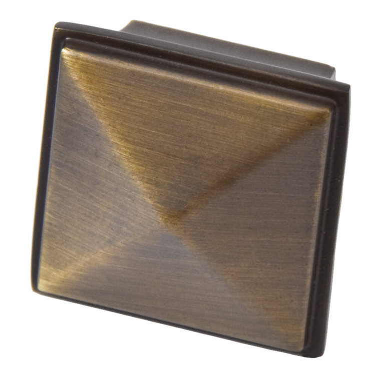 Sumner Street Home Hardware Pyramid 1 1/4" Length Square Knob & Reviews ...