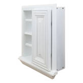 Timber Tree Cabinets Hansford Recessed Toilet Paper Holder & Reviews ...