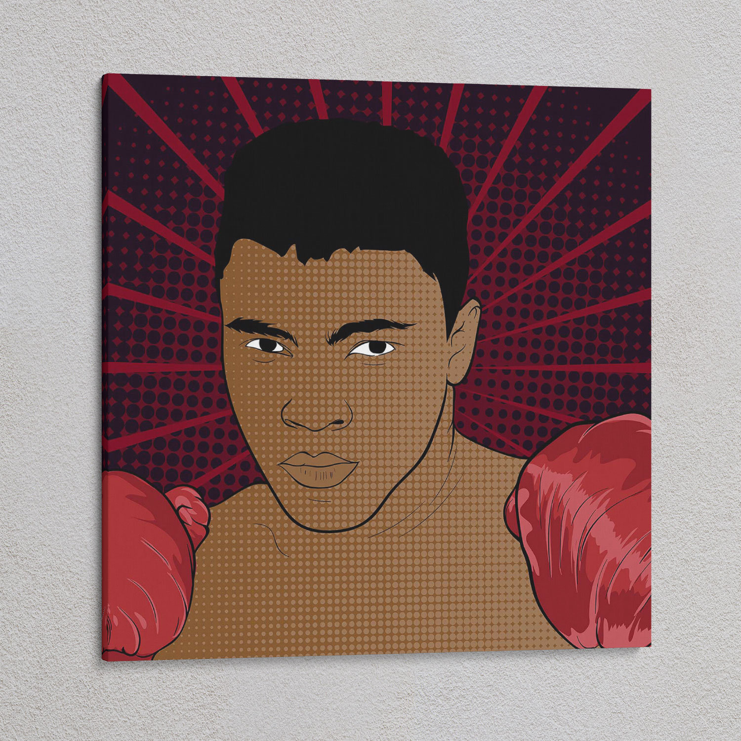 Trinx POP047 Muhammad Ali - Graphic Art on Canvas | Wayfair