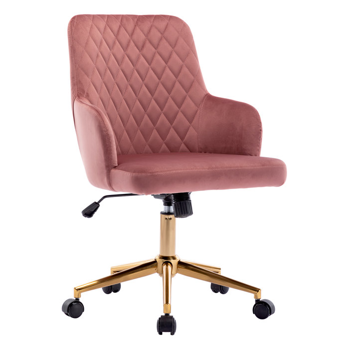 Etta Avenue™ Anderson Velvet Task Chair & Reviews | Wayfair