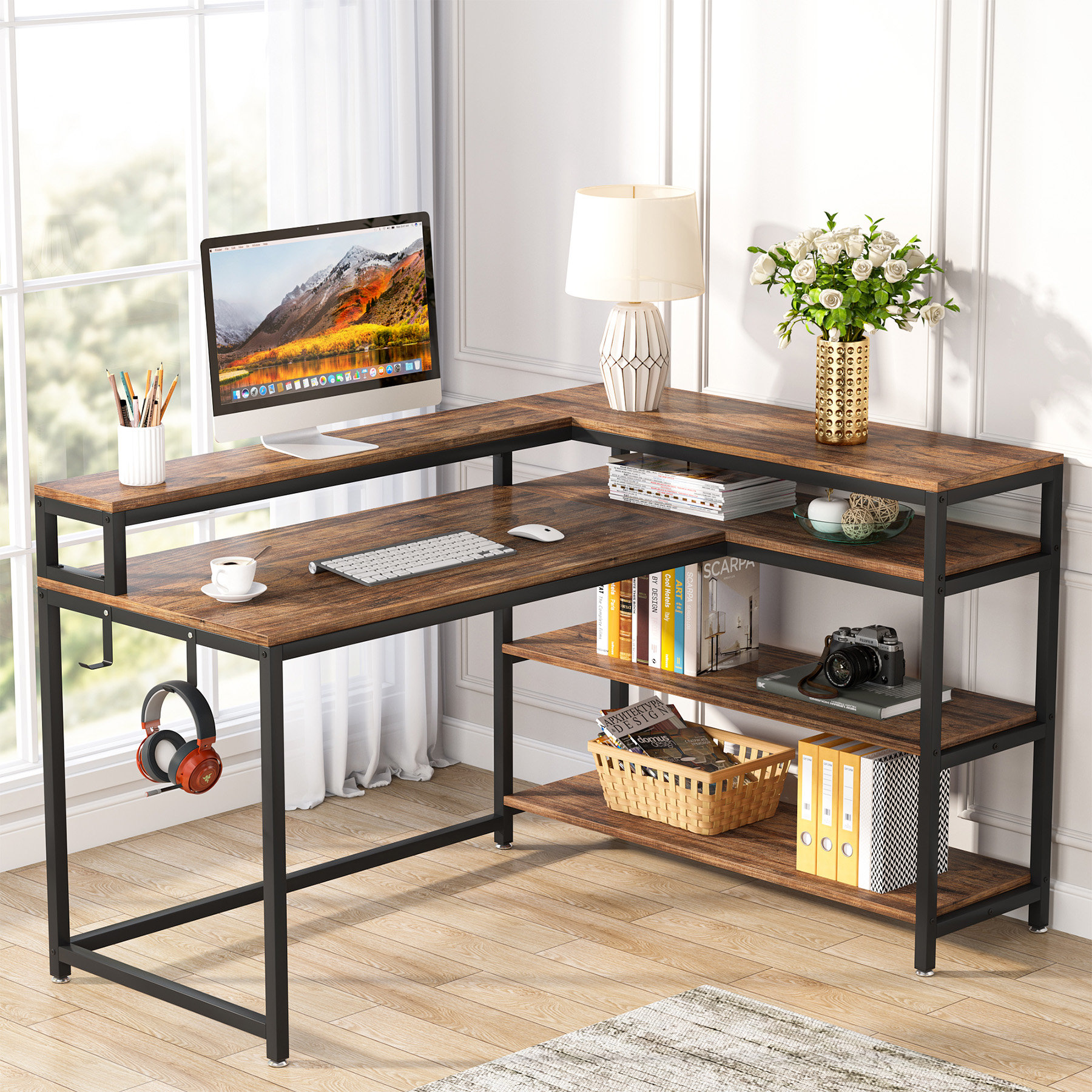 17 Stories 27.55'' Desk | Wayfair